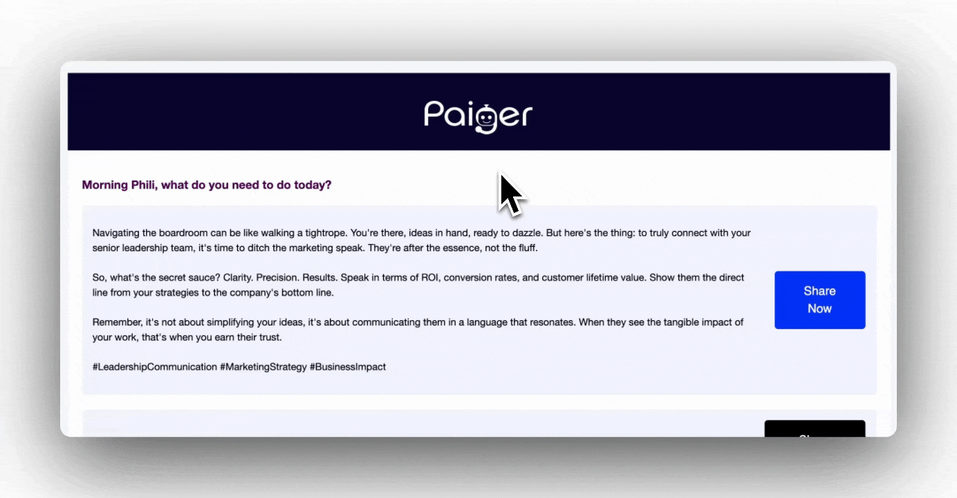 How to use your daily morning email